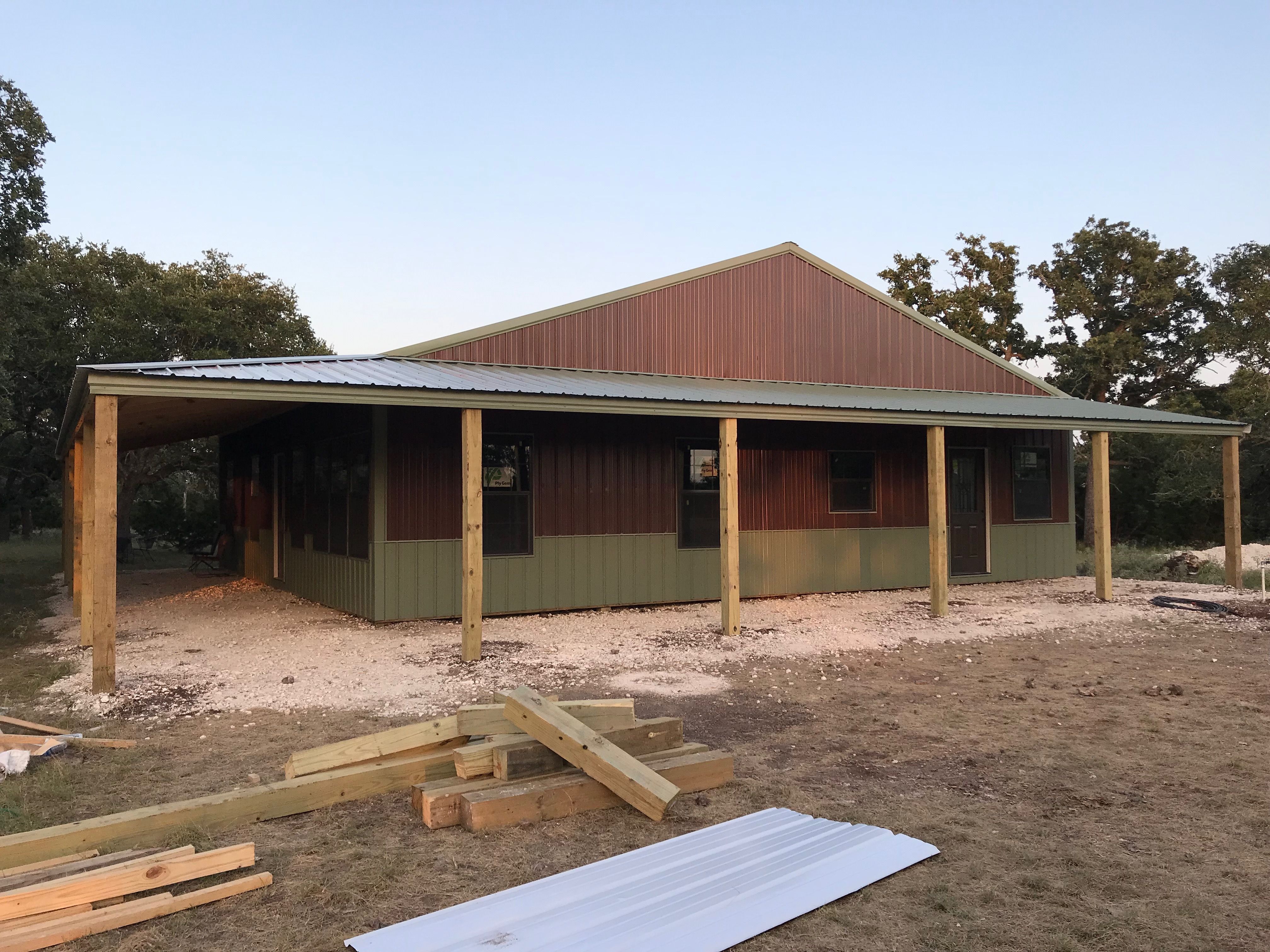 Houston Pole Barn Materials & DIY Kits
